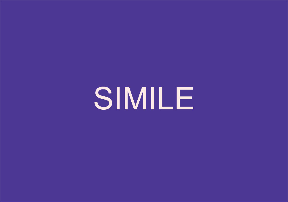 Simile Definition And Examples Literarytermsnet