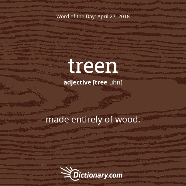 Word of the Day - treen | Dictionary.com