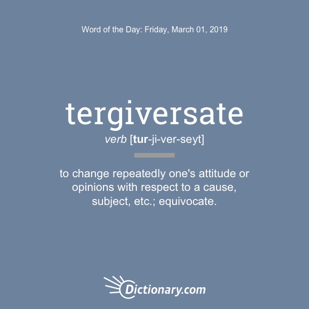 Equivocate Definition