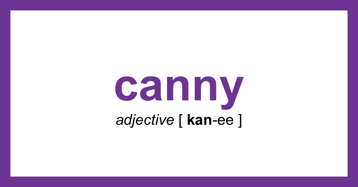 Word Of The Day Canny Dictionary word-of-the-day-canny-dictionary