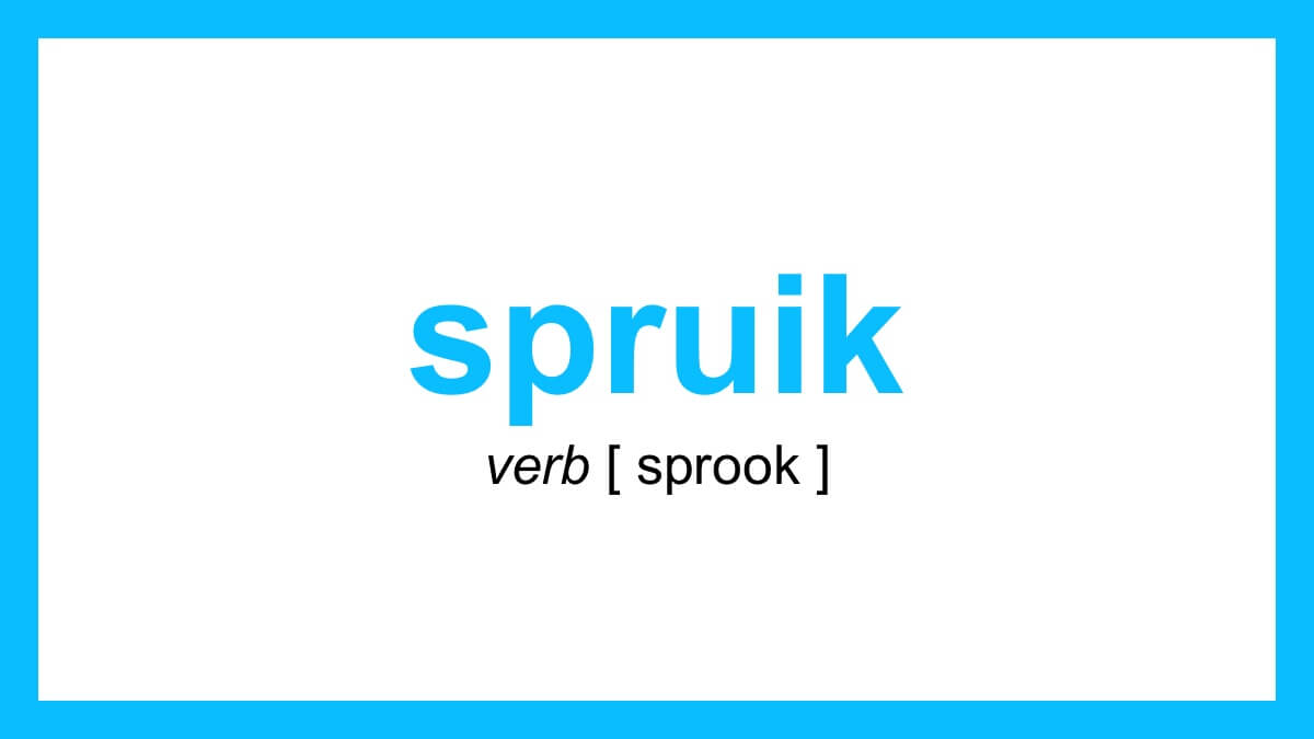 Word of the Day - spruik | Dictionary.com