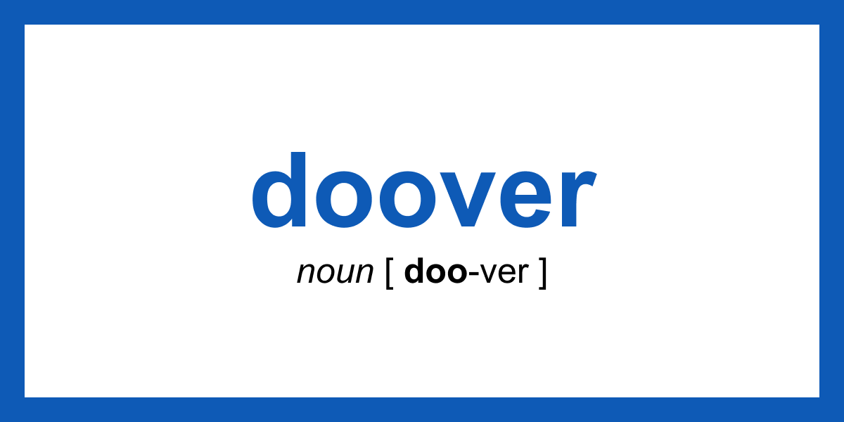 Word of the Day - doover | Dictionary.com