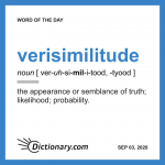 Verisimilitude Example