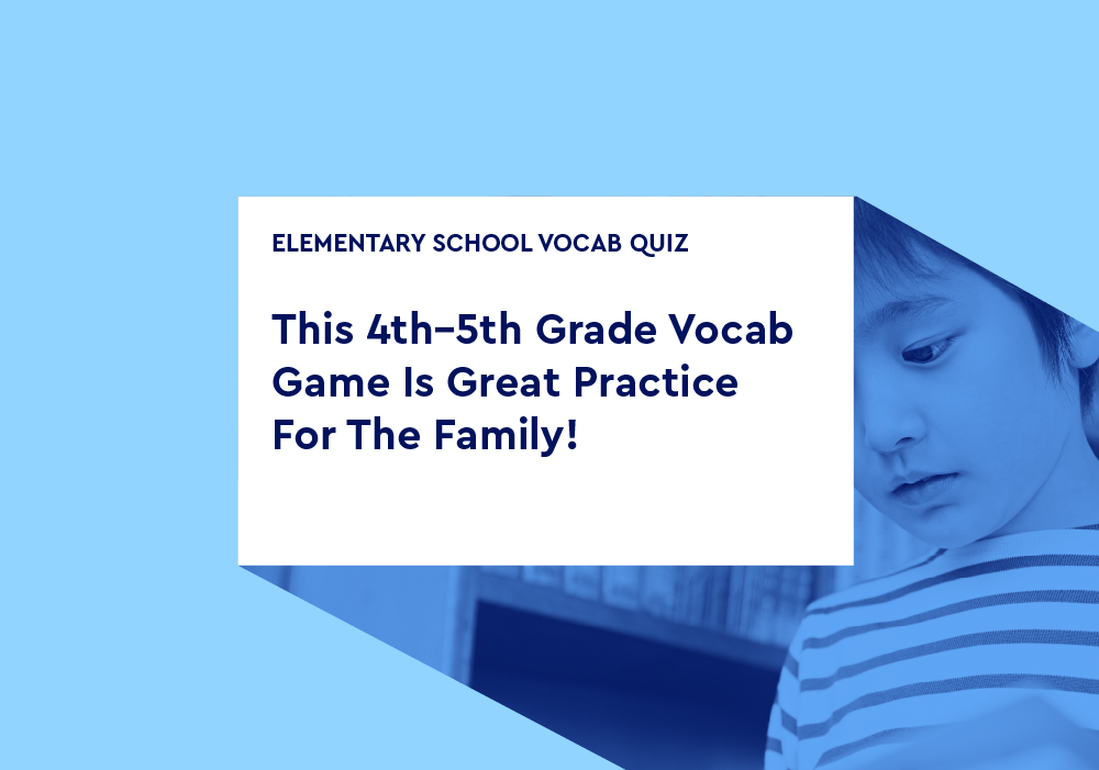 This 4th 5th Grade Vocab Game Is Great Practice For The Family 