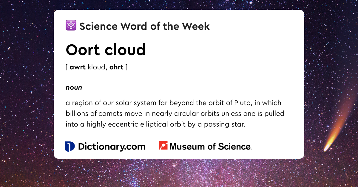 Word of the Day - Oort cloud | Dictionary.com